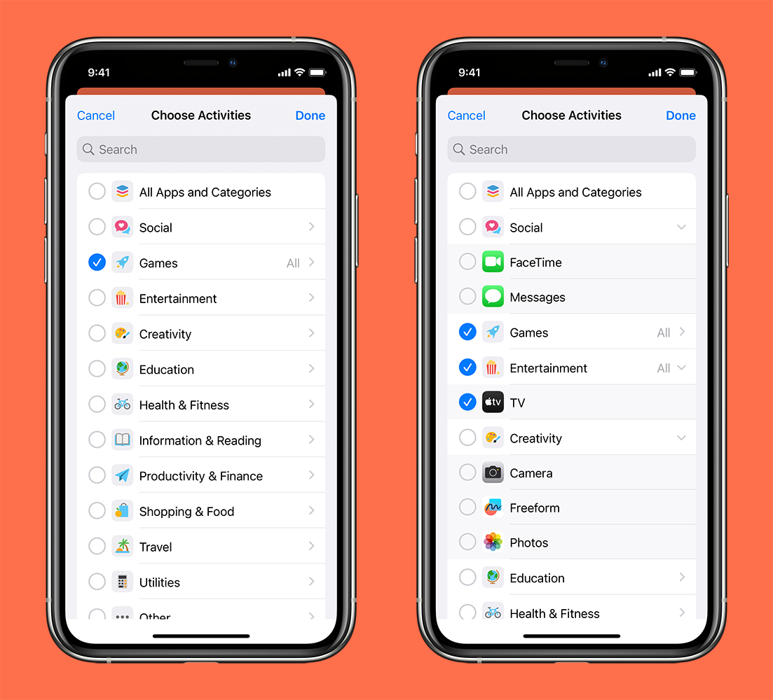 Monitoring App Usage using the Screen Time Framework