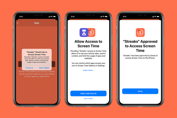 Monitoring App Usage using the Screen Time Framework